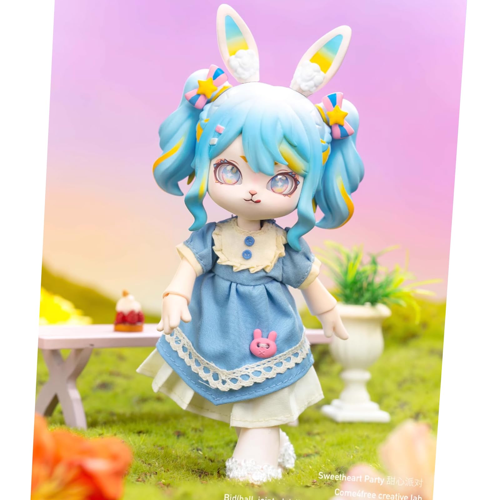 Mua CALEMBOU BJD Dolls Blind Box, Kawaii Bunny Bonnie 1/12 Ball Jointed ...