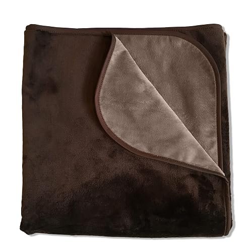 Mambe Silky Waterproof Throw for Protecting Furniture Bed Couch from ...