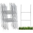 Amazon.com : Sturdy Metal Wire Step Stake Frame for Yard Signs - 10 x ...