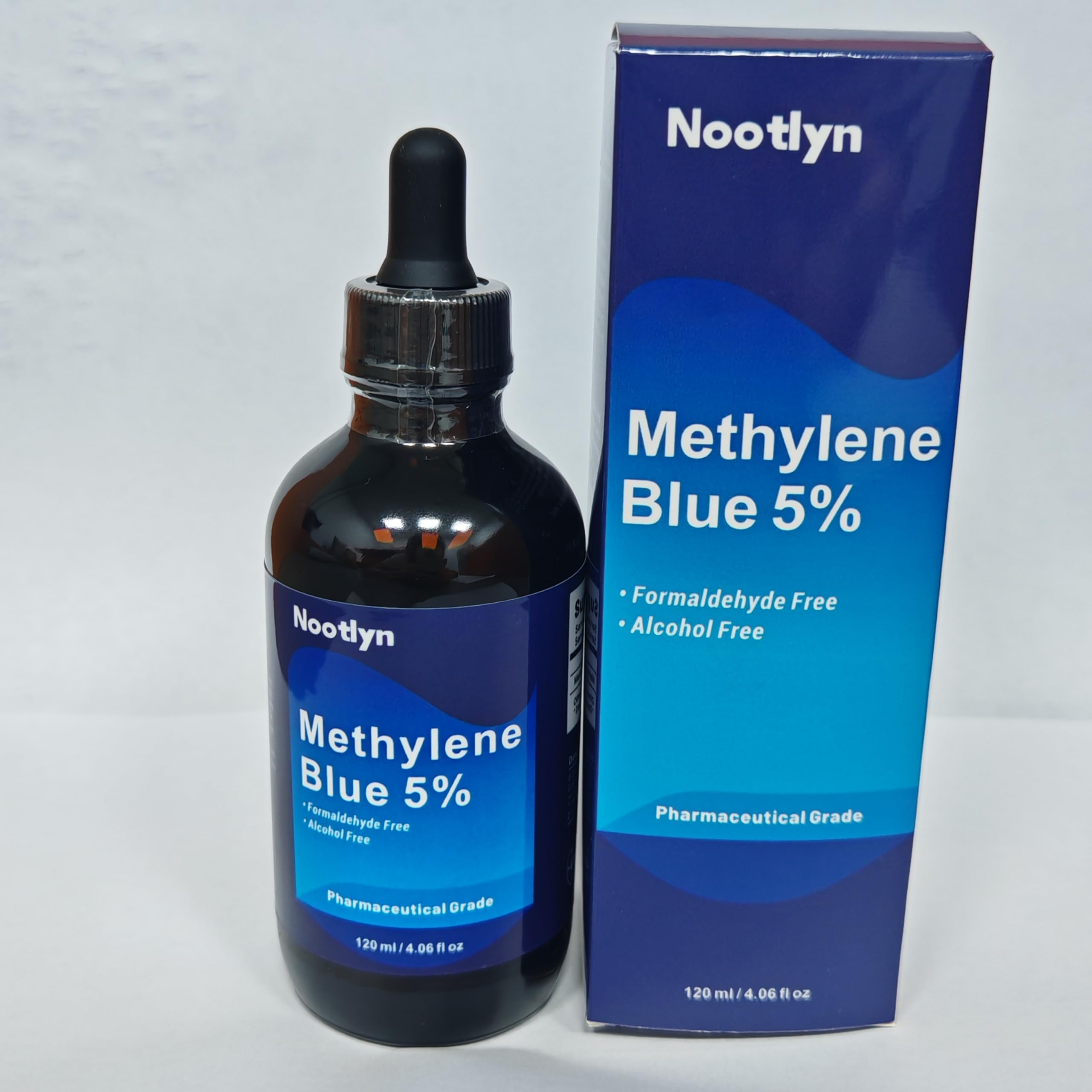 Methylene Blue Supplement, 4.06 fl oz (120 mL), 5X Concentrated ...
