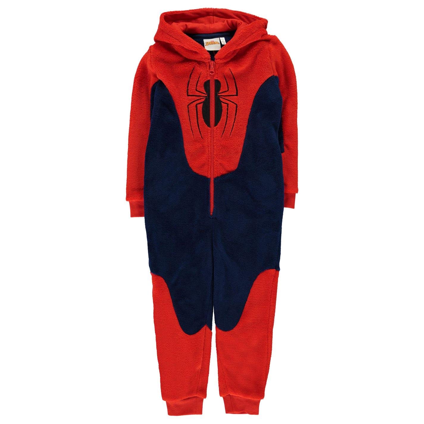 Spiderman Childrens Hooded Robe Dressing Gown Onesie Nightwear Kids by ...