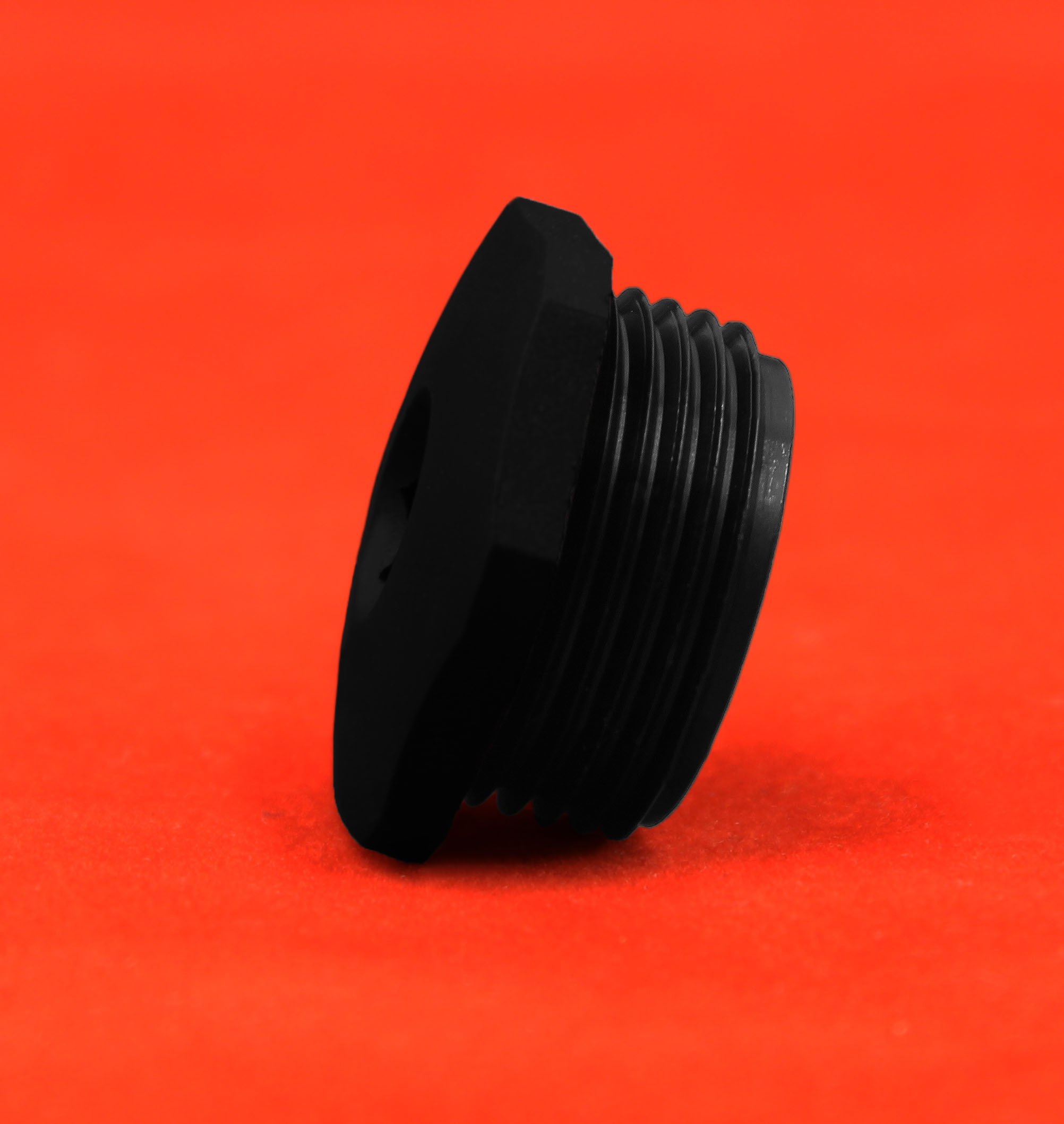 Galleon - THREE (3) 3/4 NPT Plug Cap End - Black Nylon Threaded Plug ...