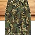 Amazon.com: Rvsticty Linen Camouflage Table Runner Army Military Coast ...