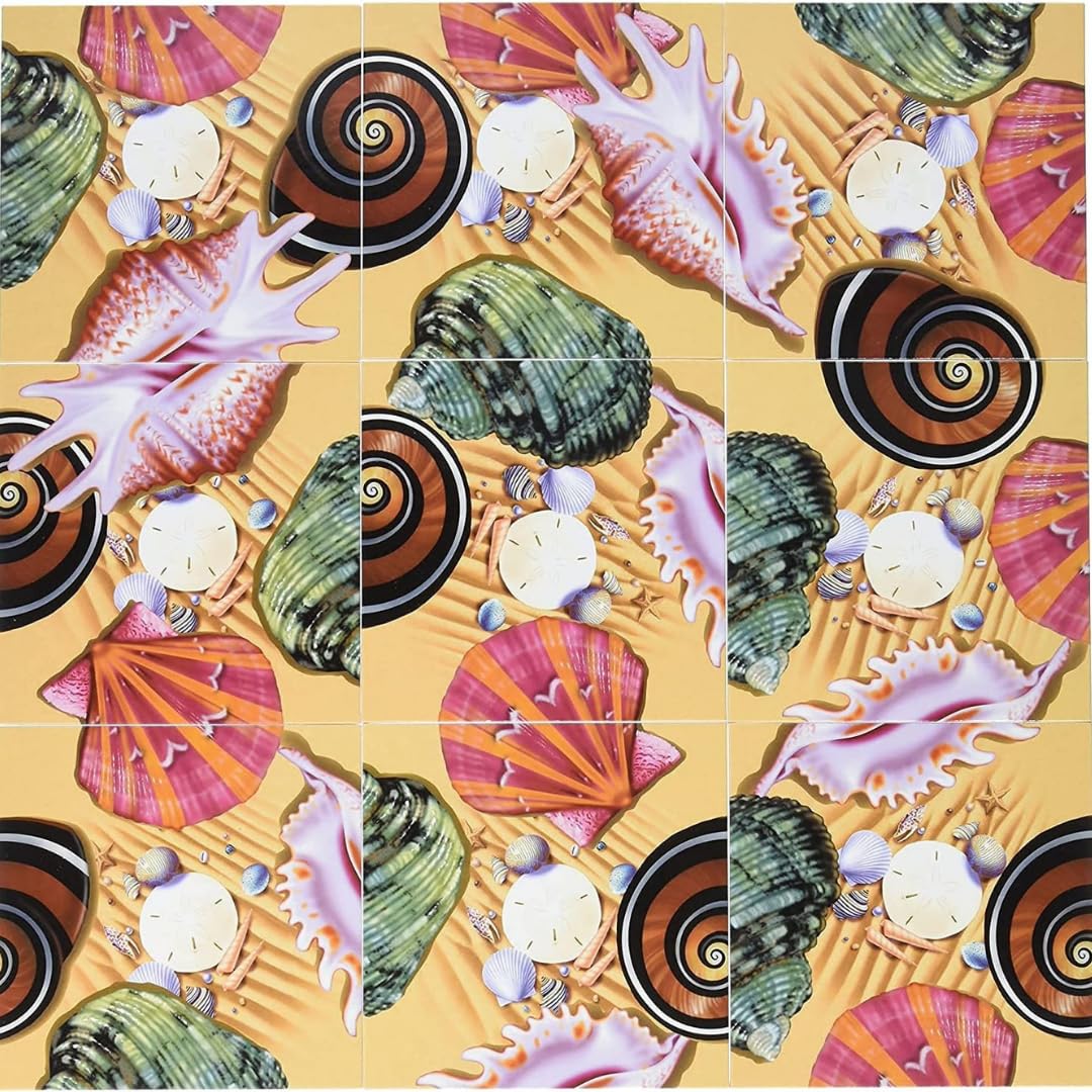 Mua Scramble Squares Sea Shells 9 Piece Challenging Puzzle - Engaging ...