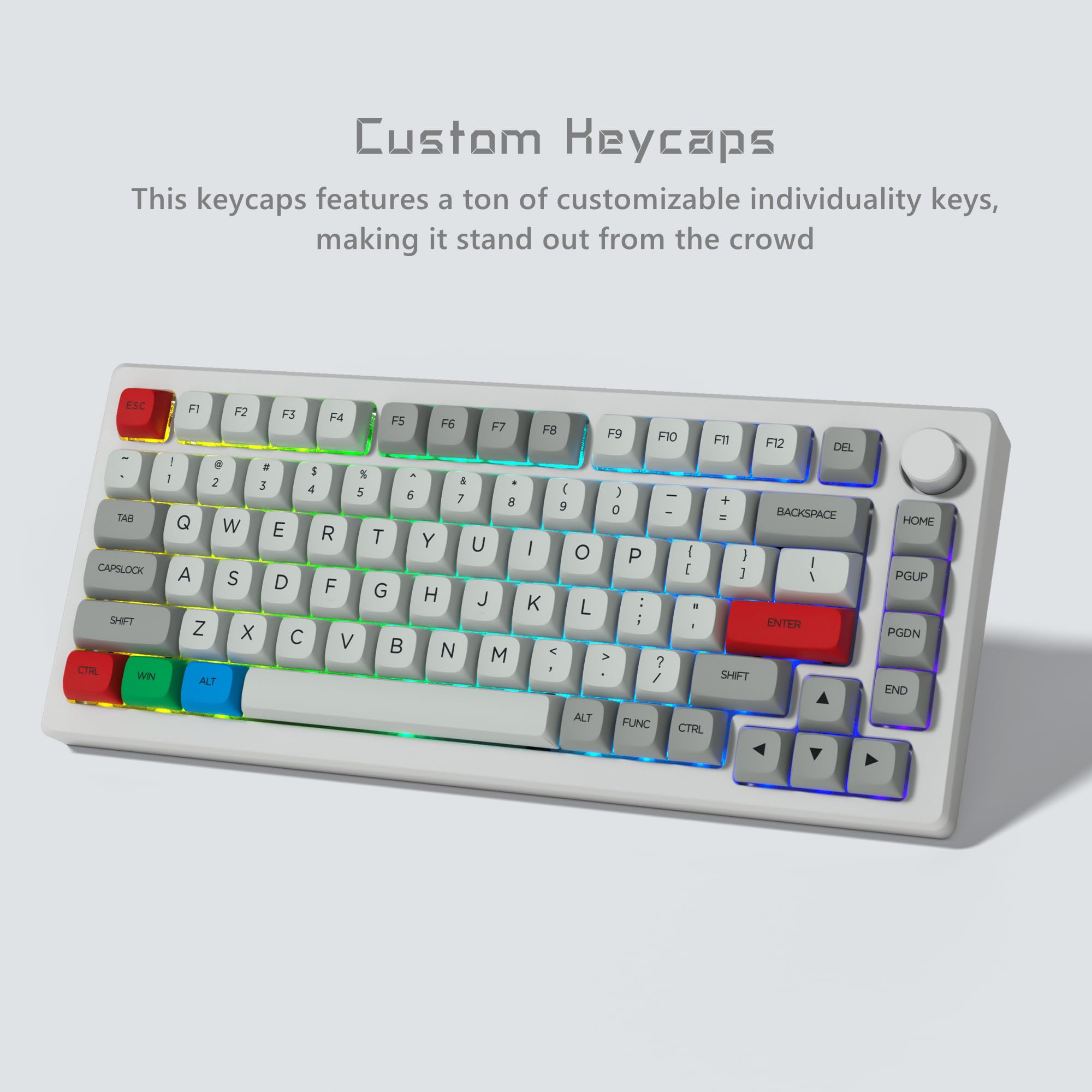 Mua Retro Keycaps - PBT Keycaps, XDA Profile Keycaps 75 Percent Dye ...