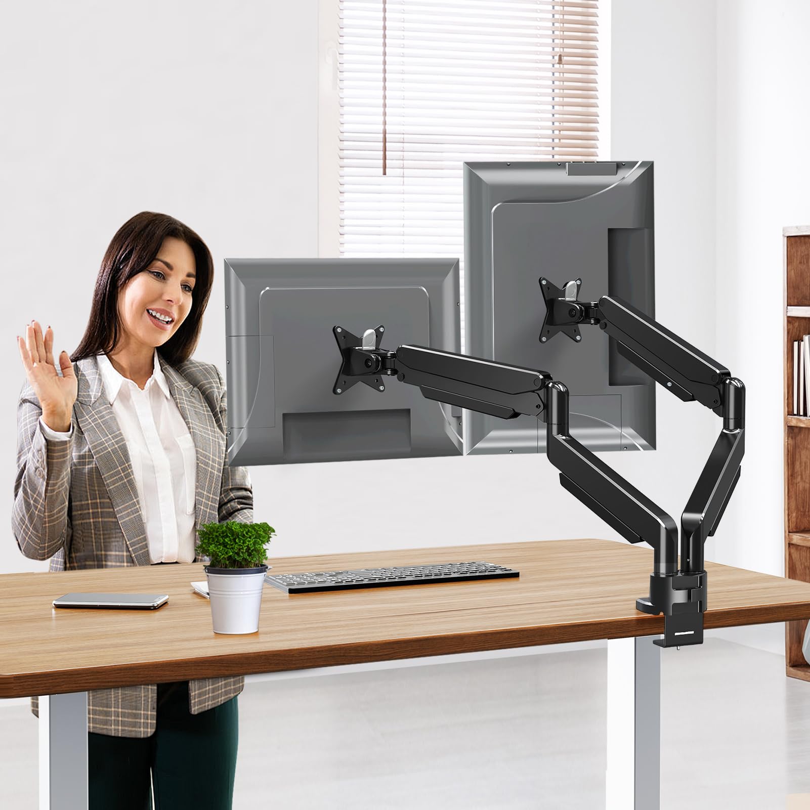 Mua MOUNT PRO Dual Monitor Stand for Max 43 Inch Ultrawide Computer ...