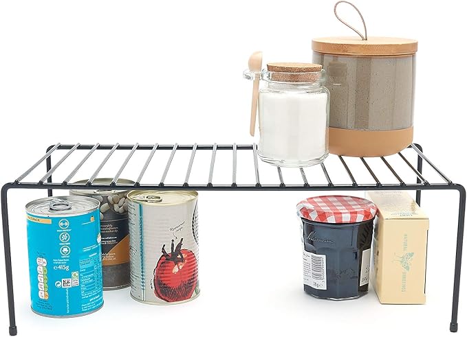 simplywire - Kitchen Cupboard Organiser - Storage Shelf - Wire Rack ...