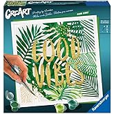 Amazon.com: Ravensburger CreArt Magical Light Paint by Numbers Kit for ...