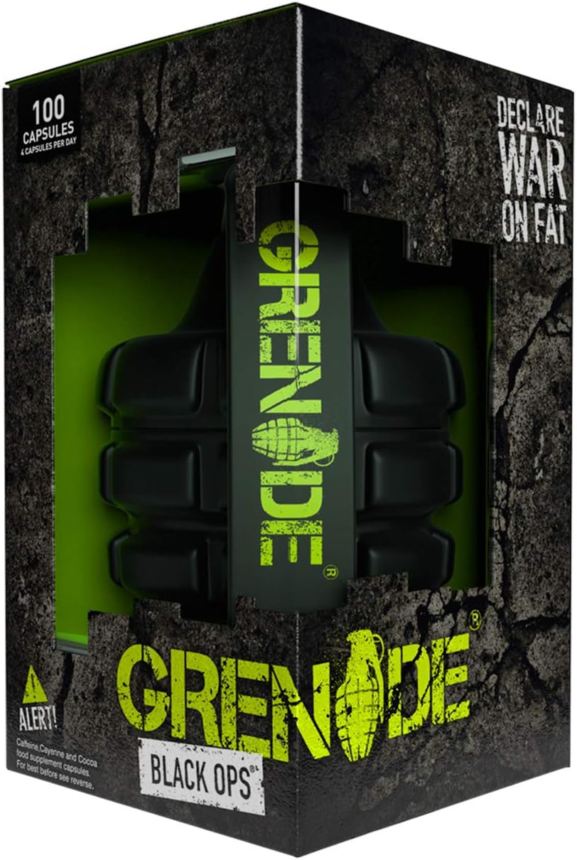 Grenade Black Ops Weight Management Capsules – Pack of 100 Capsules ...