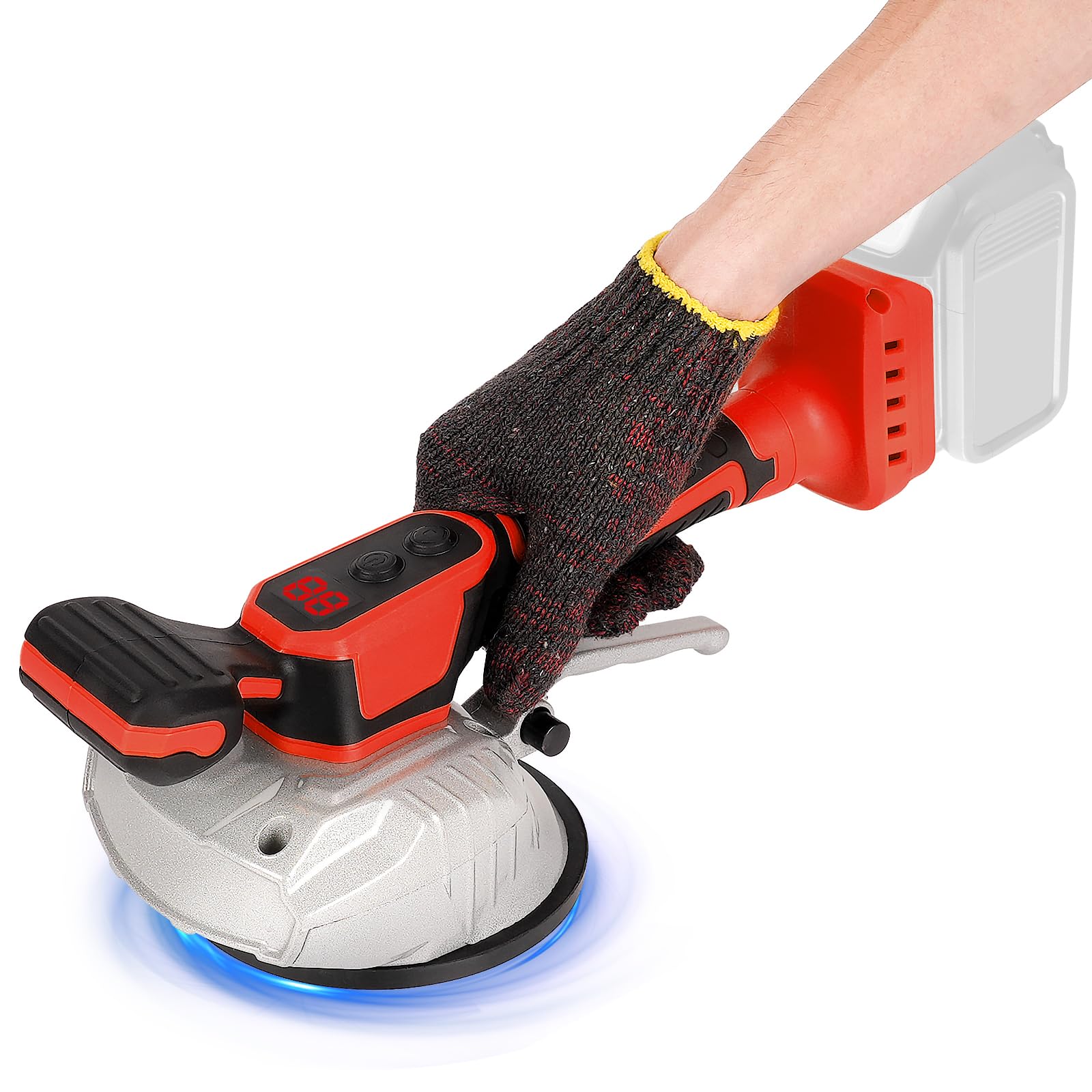 TOOVEM Cordless Tile Vibration Leveling Machine, for Milwaukee 18V Max ...