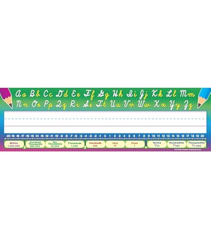 Cursive Name Free Printable Cursive Bulletin Board Letters Cursive Name ...