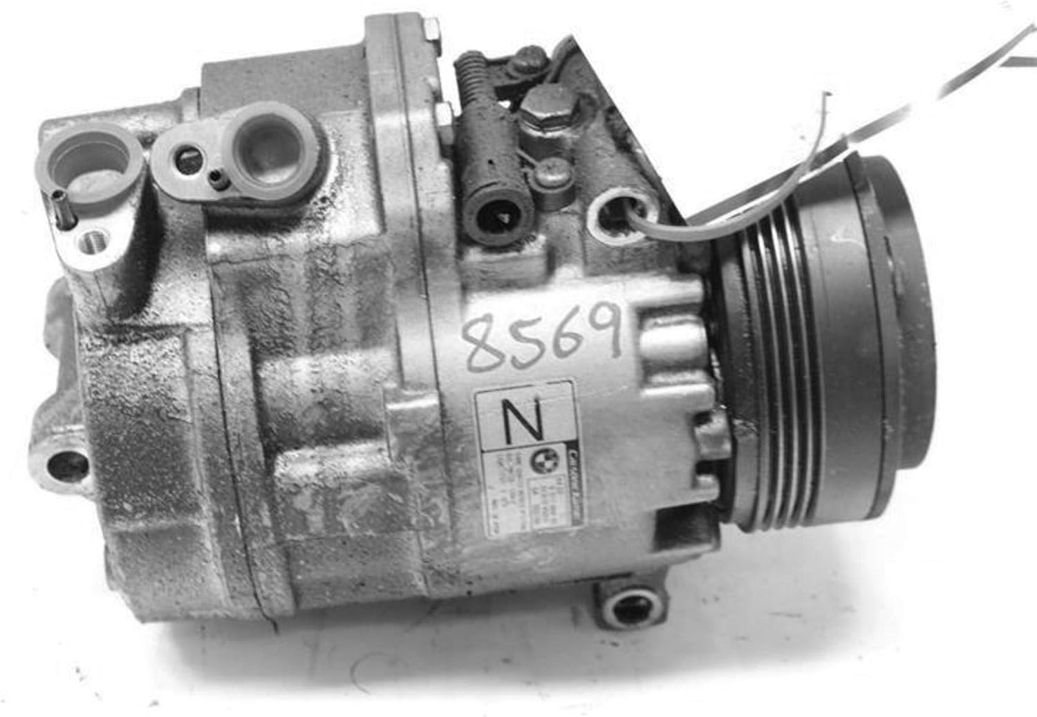 Amazon.com: A/C Compressor fits BMW X5 4.8L (Certified Used Automotive ...