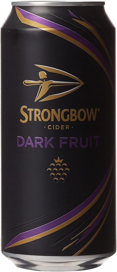 Strongbow Dark Fruit Cider Can 440 ml (Case of 10): Amazon.co.uk: Grocery