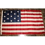 Amazon.com : Francis Hopkinson's 1777 Flag 3'x5' 6 Point Star Banner ...