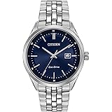 Amazon.com: Citizen Men's Classic Addysen Eco-Drive Watch, 3-Hand Date ...
