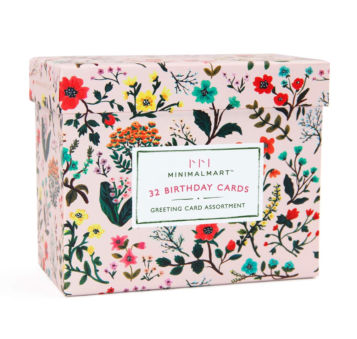 Mua Birthday Cards Box Set of 32 Unique Designs Assorted Happy Birthday ...