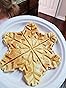 Amazon.com: Snowflake Waffle Maker- Non-Stick Winter Holiday Waffler ...