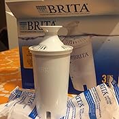 Brita Water Filter Pitcher Advanced Replacement Filters, 3 Count ...