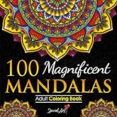 100 Magnificent Mandalas: An Adult Coloring Book with more than 100 ...