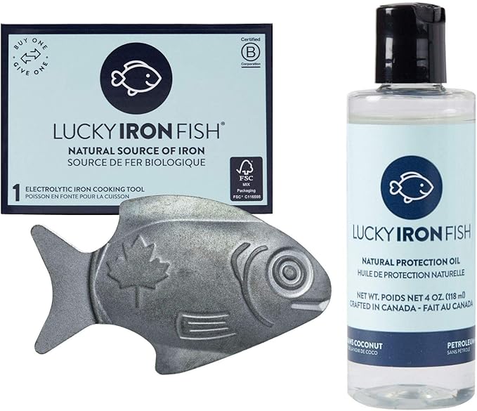 Original LUCKY IRON FISH ® 2-Piece Bundle - Includes - 1 Lucky Iron ...