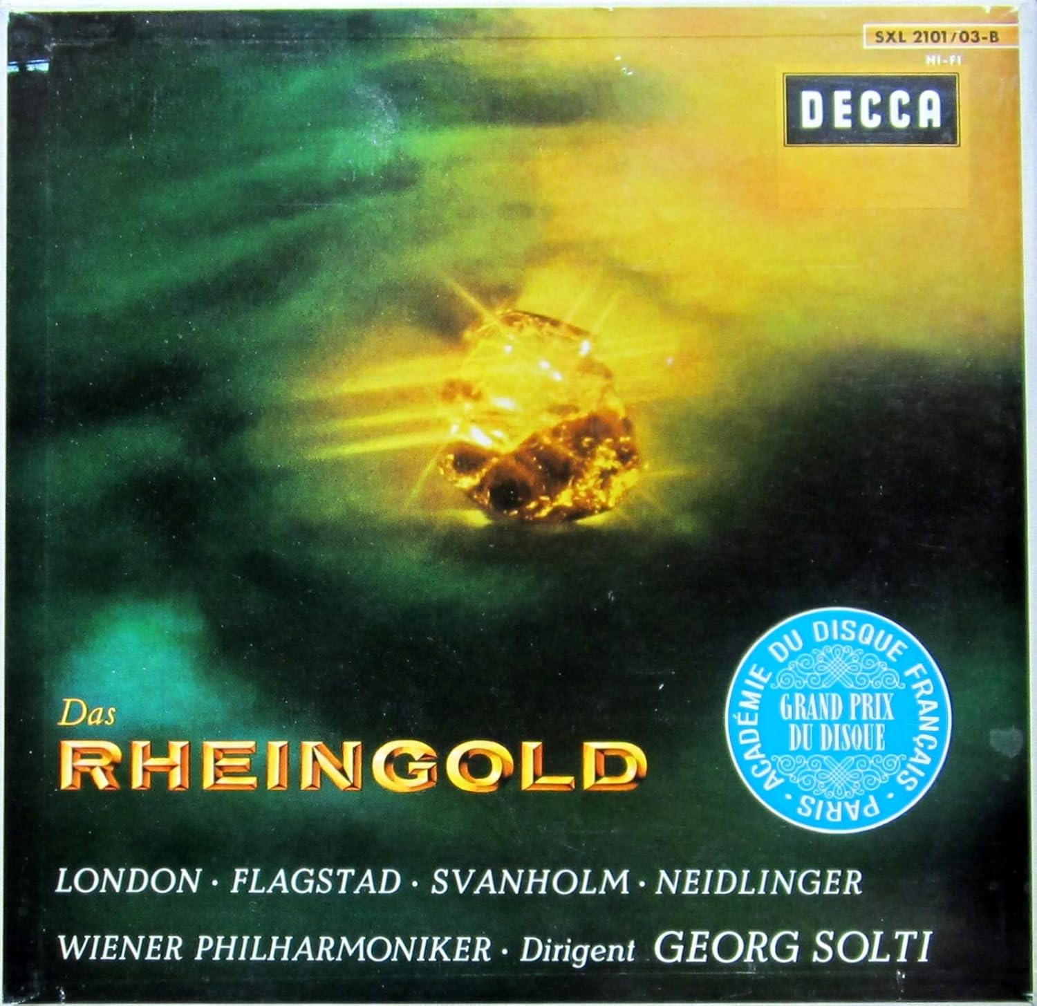 Wagner: DAS RHEINGOLD [Vinyl Schallplatte] [3 LP Box-Set]: Amazon.de ...