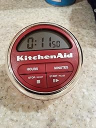 Amazon.com | KitchenAid Digital Kitchen Timer, Black: Kitchen Aid Timer ...