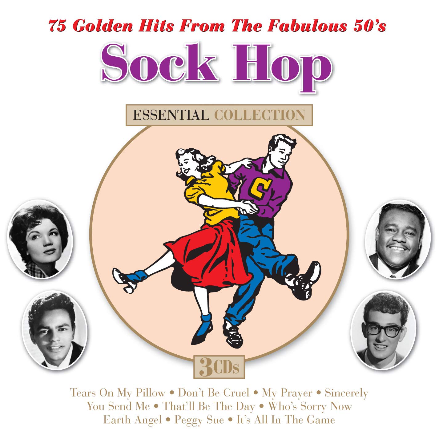 Sock Hop - Sock Hop: 75 Golden Hits From the Fabulous 50's - Amazon.com ...