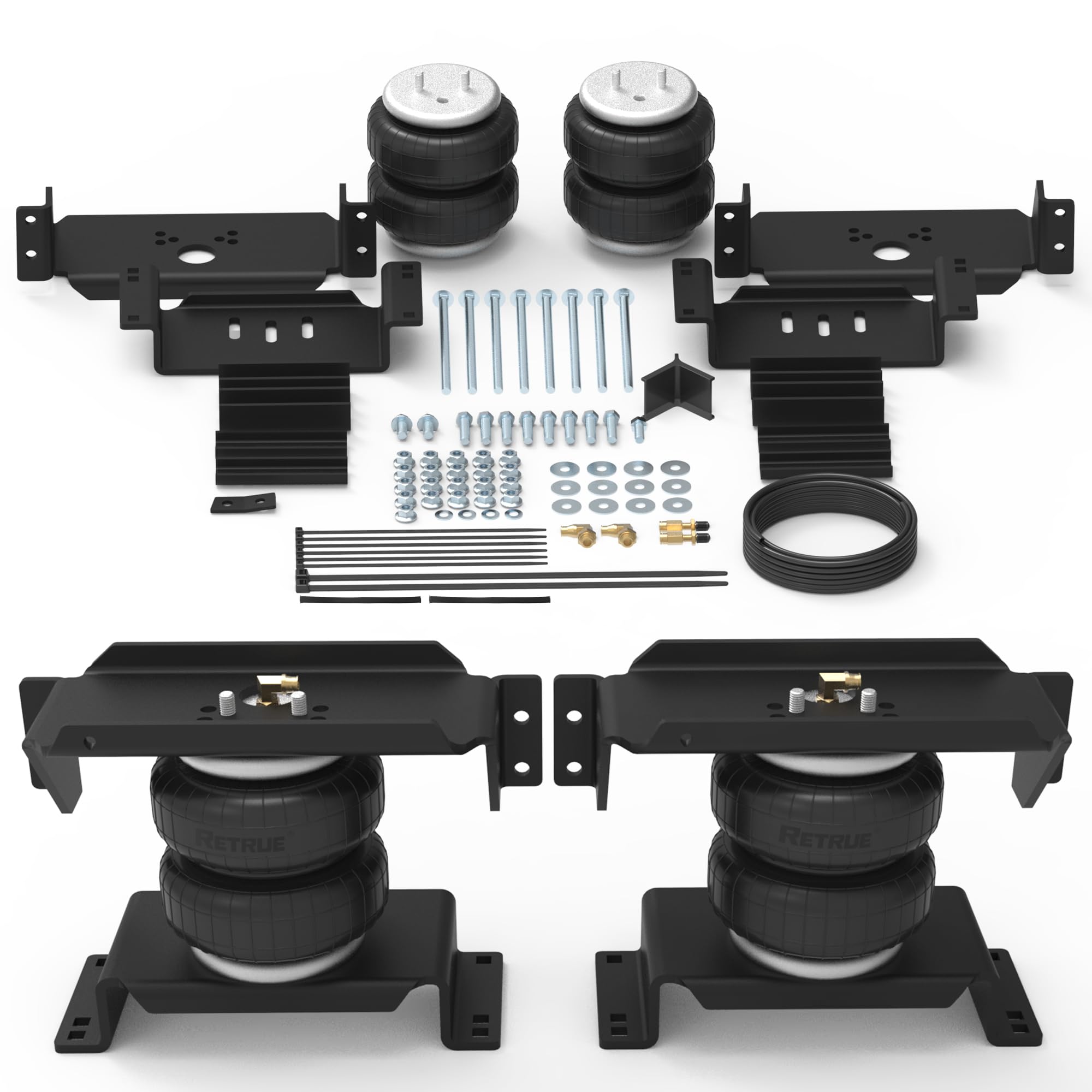 RETRUE Rear Air Bags Suspension Kit for 1976-1996 F150, 1969-1983 F250 ...