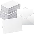 Amazon.com : Anscher 100 Pack Blank Cards and Envelopes 5x7 Inch ...