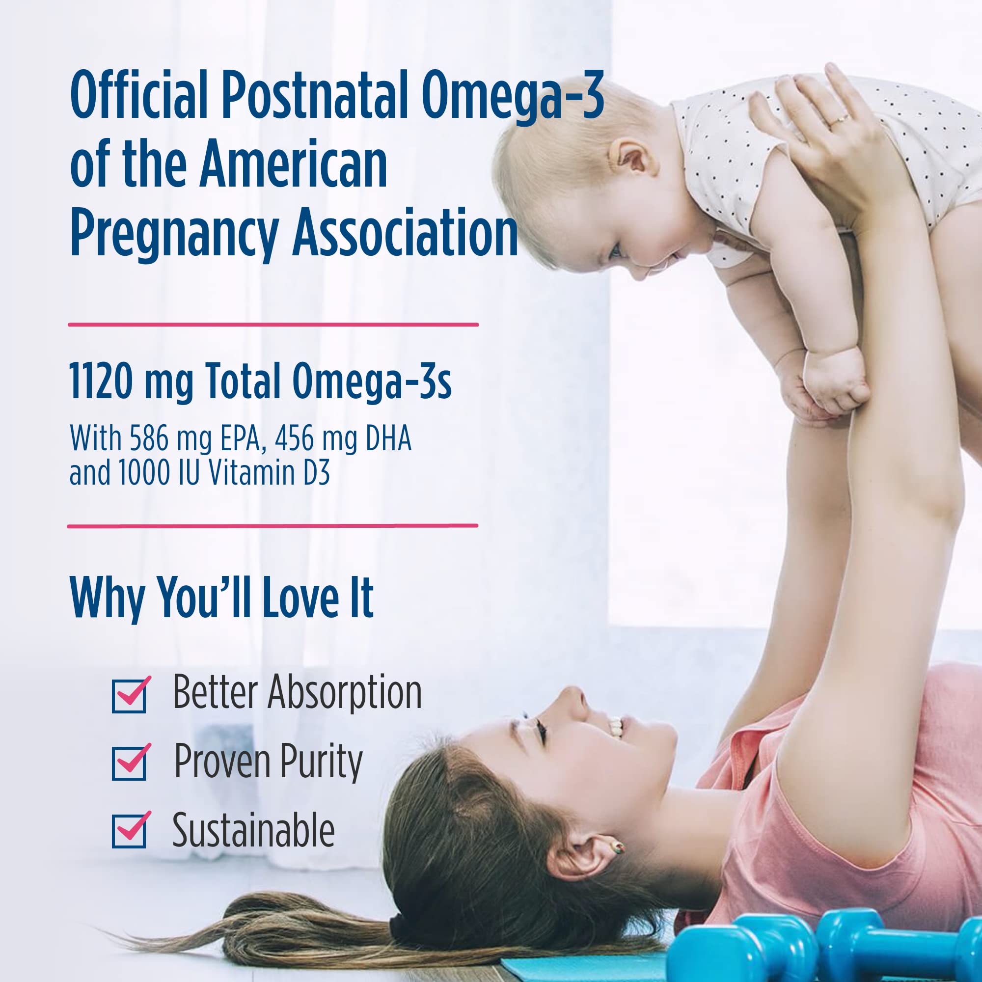 Mua Nordic Naturals Postnatal Omega-3, Lemon - 60 Soft Gels - 1120 ...
