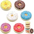 Amazon.com: inheming 6 PCS Artificial Doughnuts for Display, Realistic ...