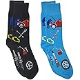 Amazon.com: Foozys Men’s Crew Socks | Working Professional Man Novelty ...