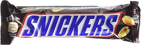 Snickers Single Chocolate Bar, 48 g, Pack of 48: Amazon.co.uk: Grocery