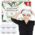 Amazon.com : Shampoo Caps No Rinse, 6 Pack Waterless Shampoo Caps for ...
