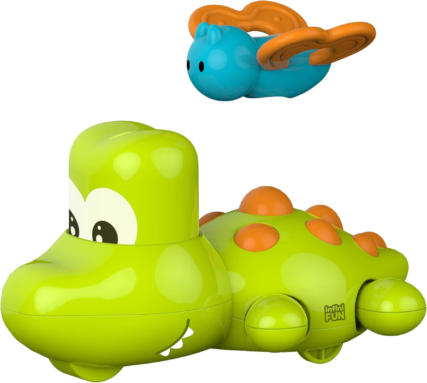 Infini Fun DES18500 Crawling Crocodile with Butterfly Toddler Toy ...