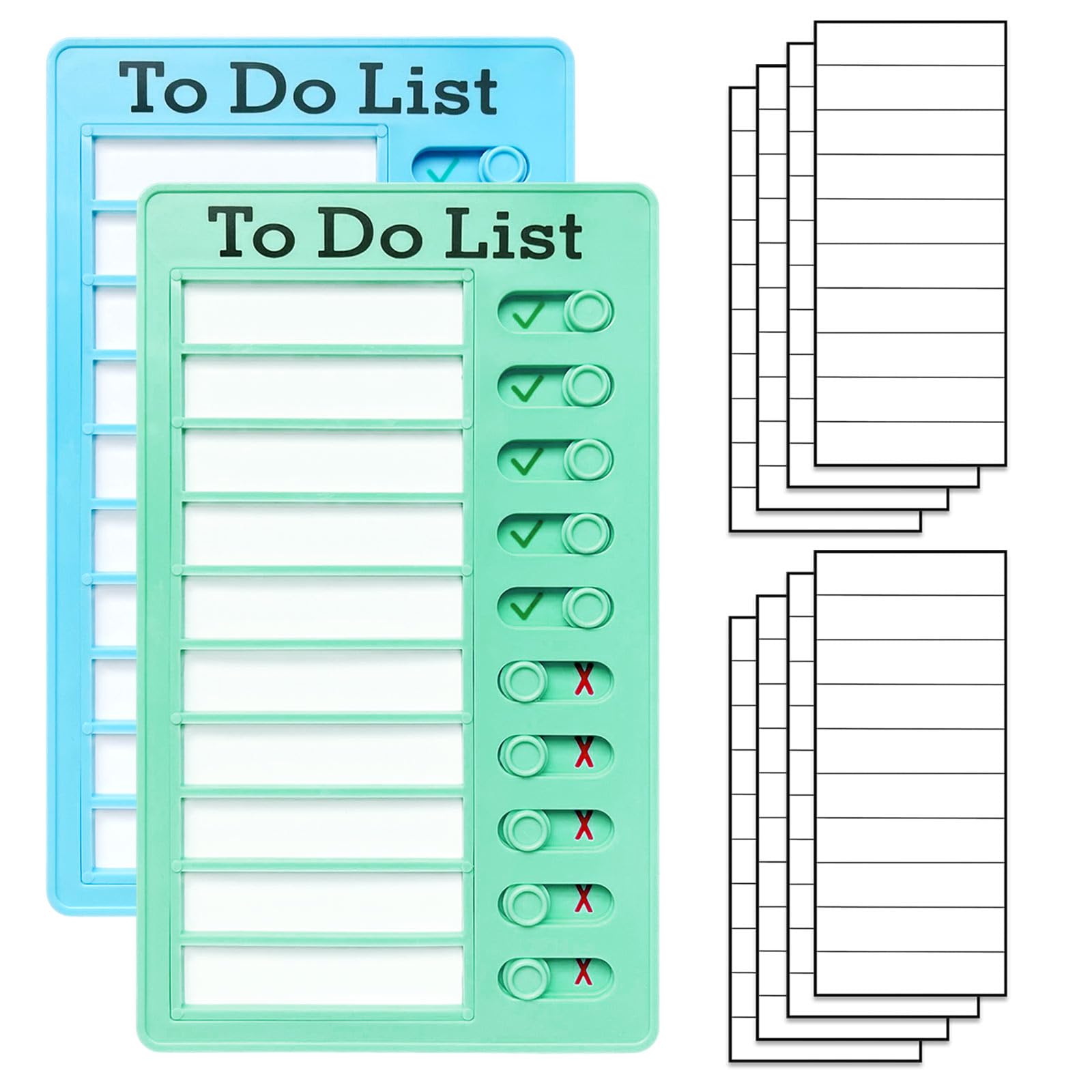 Mua 2 Pieces Chores Chart for Kids-Visual Schedule, Plastic Checklist ...