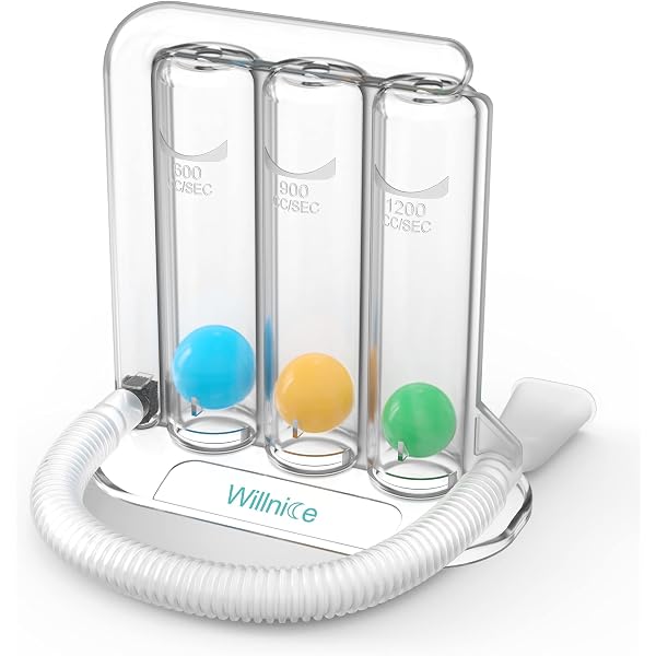 Breathing Machine Incentive Spirometer Breathing Trainer - 5000ml ...