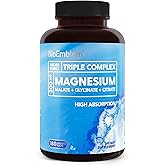 Amazon.com: BioEmblem Triple Magnesium Complex | 300mg of Magnesium Glycinate, Malate, & Citrate ...