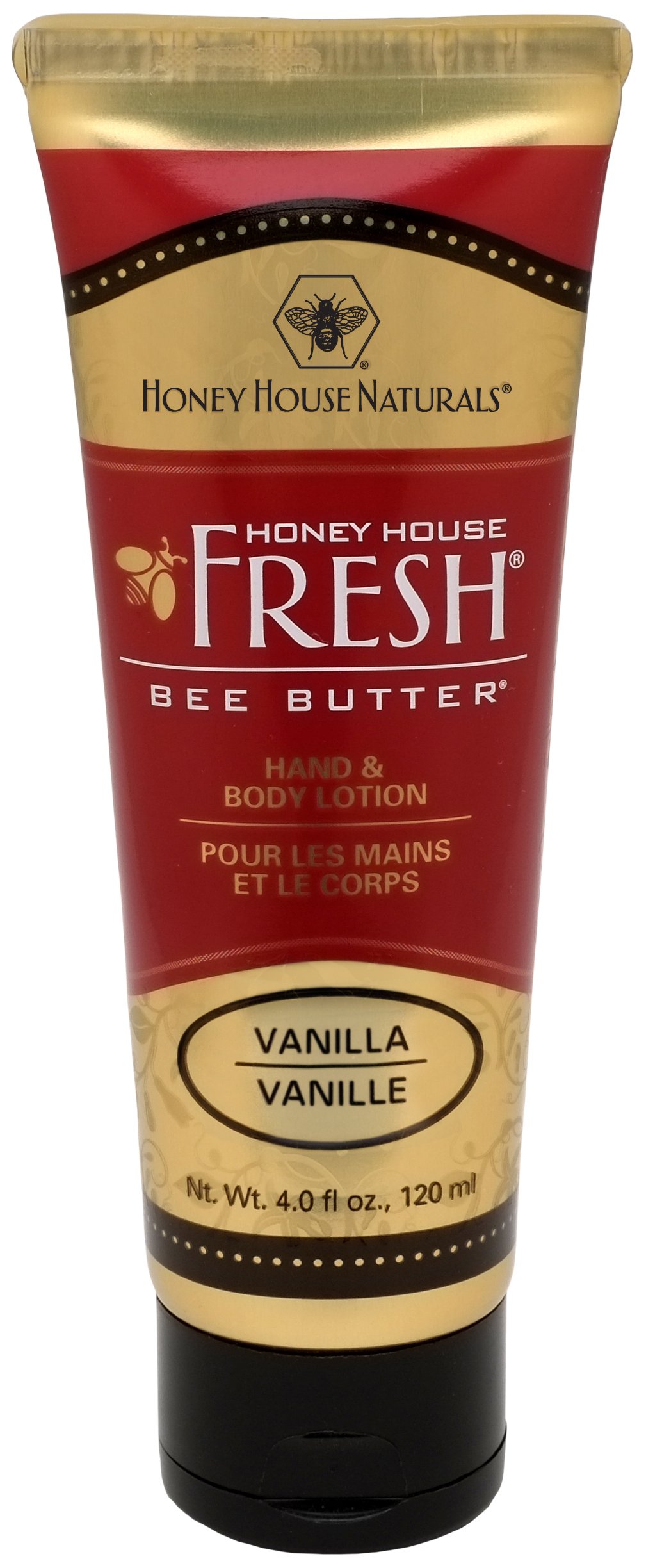 Amazon.com: Honey House Naturals Bee Butter Tub, Vanilla - 8 oz: Beauty