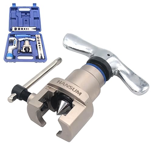 HANSUM Brake Line Flaring Tool Kit Swaging HVAC Pipe Expander Repair ...