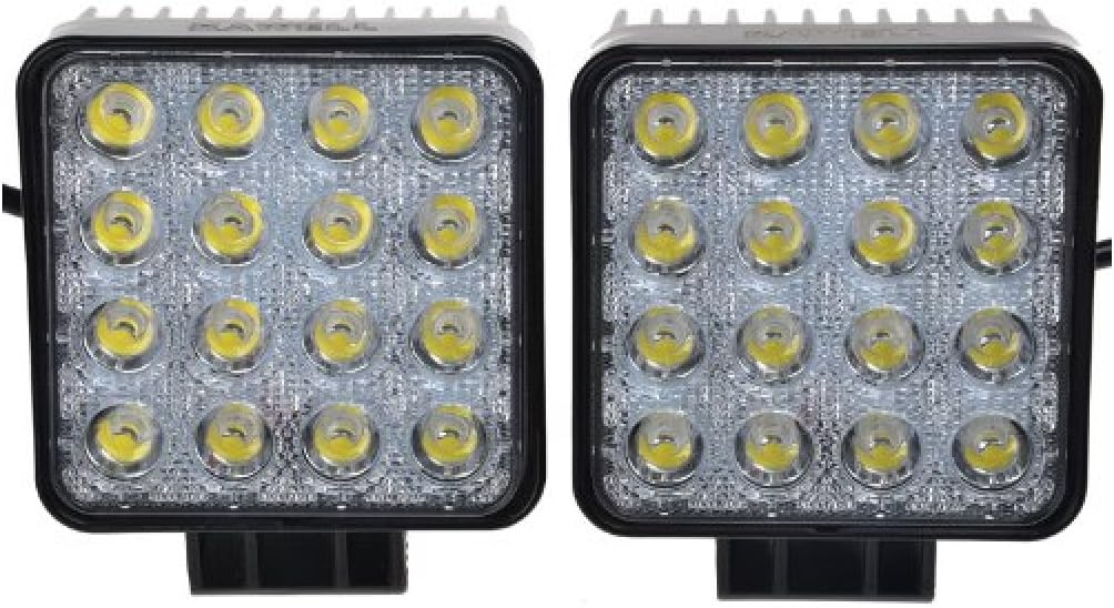 5 Inch LED Light Bar with Cree DRL Off Road Spot Flood Combo LED Fog ...