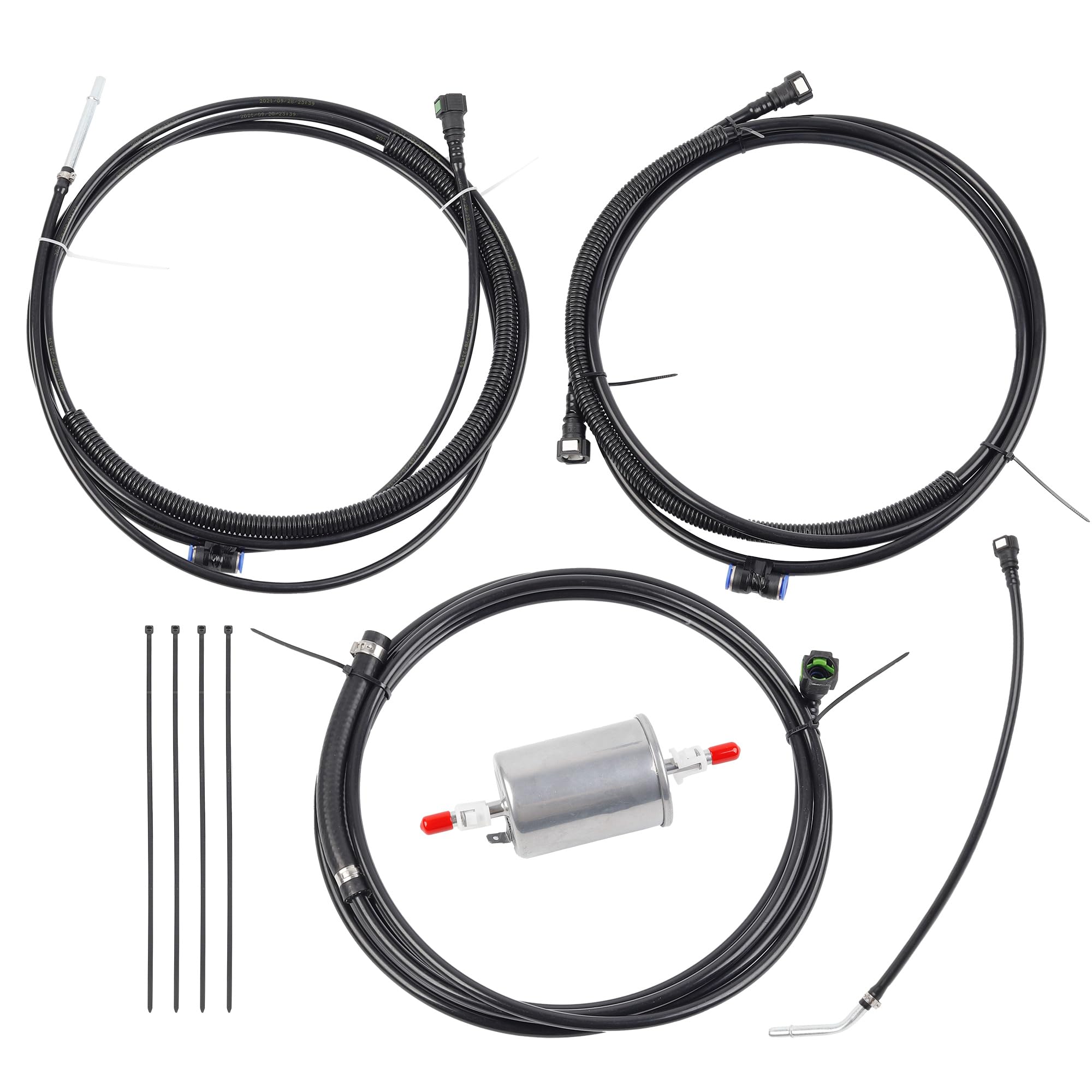 Dasbecan Fuel Lines Kit Replacement Nylon Fuel Lines Repair Kit ...