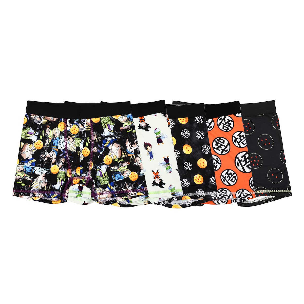 Dragon Ball Z Anime Heroes Multipack Boys Boxer Briefs Boxer Shorts ...