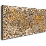 Amazon.com: Piri Reis 1513 Historical World Map Framed Poster 14x20 ...