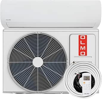 Amazon.com: OLMO Alpic 12,000 BTU, 208/230V Ductless Mini Split Air ...