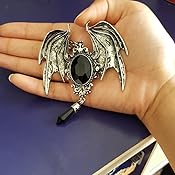 Amazon.com: Restyle Dark Beauty Della Morte Black Gothic Vampire Bat ...