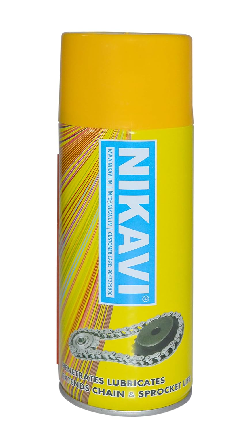 NIKAVI CHAIN LUBE GREASE SPRAY - 400 ML: Amazon.in: Car & Motorbike