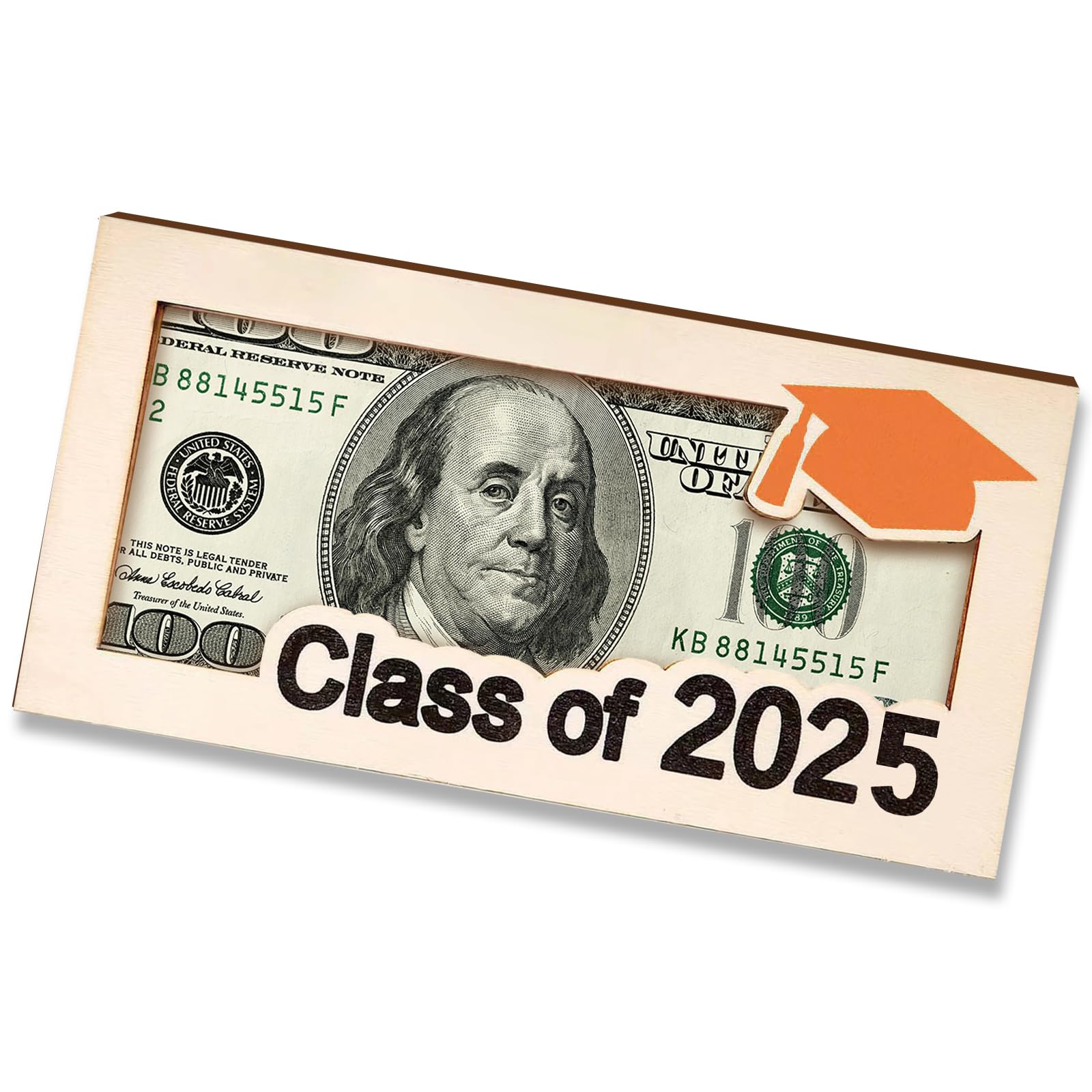 Threetols 2025 Graduation Gift Money Holder, Wooden Graduation Card Box ...