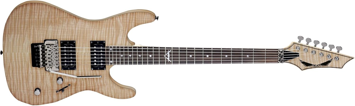 Dean Guitars C350F GN Dean Custom Electric Guitar with Floyd Rose ...