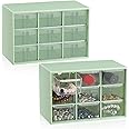 Amazon.com: Wenqik 2 Pcs Mini Storage Drawers Teacher Toolbox Organizer ...
